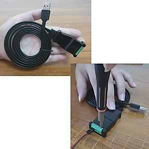 DSD TECH SH-U11L USB to RS485 RS422 Cable with FTDI FT232 Chip-1.5M/5FT
