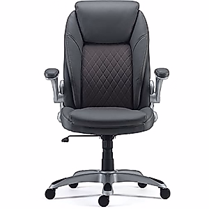 STAPLES Sorina Bonded Leather Chair, Grey (53253)