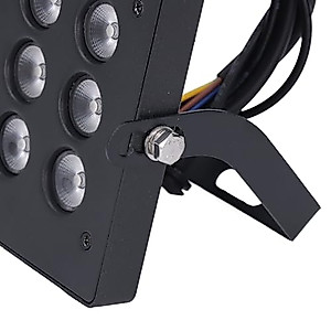 Natudeco LED Parking Lot Light Adjustable Lighting Angle Parking Lot Lamp Light Sensing Function Parking Lot Barrier Light for Roadways Driveways