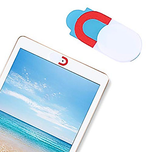 OSALADI Computer Camera Cell Phone Lens Cover 6pcs Webcam Cover Slide Privacy Cover Shutter Sticker Camera Cover Slide for Laptop Tablet Phone White Phone Privacy Slide Computadoras Laptop