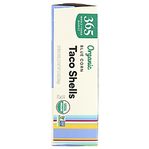 365 by Whole Foods Market, Organic Blue Taco Shells, 5.5 Ounce