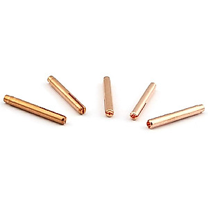 WeldingCity 5-pk 13NL-series Long Collet 13N22L (1/16") for TIG Welding Torch 9, 20 and 25 Series in Lincoln Miller ESAB Weldcraft CK Everlast