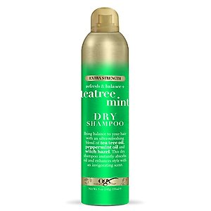 OGX Refresh Balance + Dry Shampoo 64071, Tea Tree Mint, 5 Ounce, 235ml