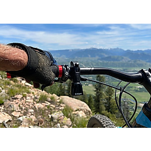 Timber Mountain Bike Bell - New Quick Release Model Yew! - Multi-use MTB Trail Bell with Dual Modes