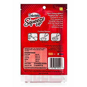 Hartz Delectables Squeeze Up Cat Treat - Chicken 4 Pack - (4 x 0.5 oz Tubes)