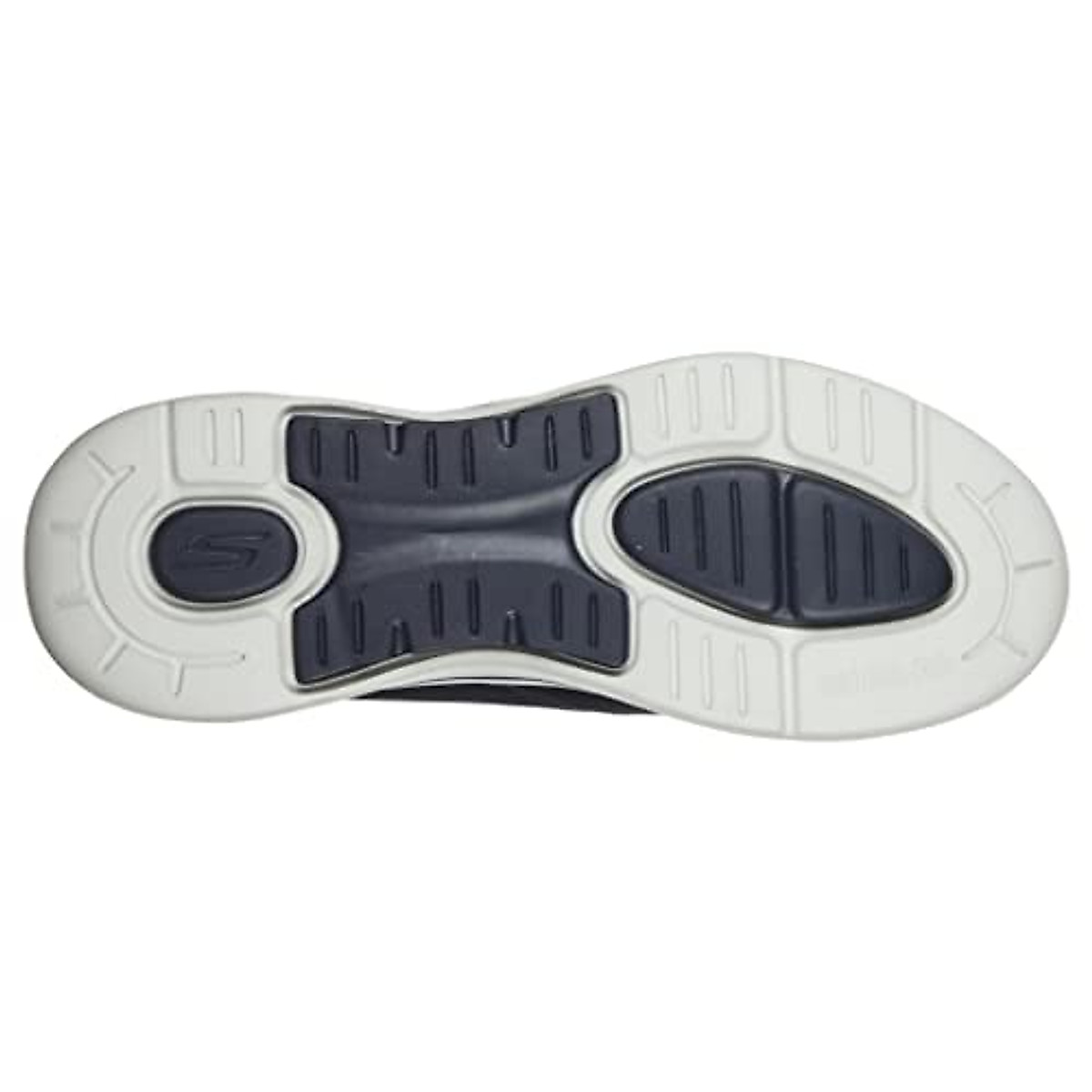 Skechers Men's Gowalk Arch Fit-Athletic Slip-On Casual Loafer Walking Shoe Sneaker, Navy/Grey, 9