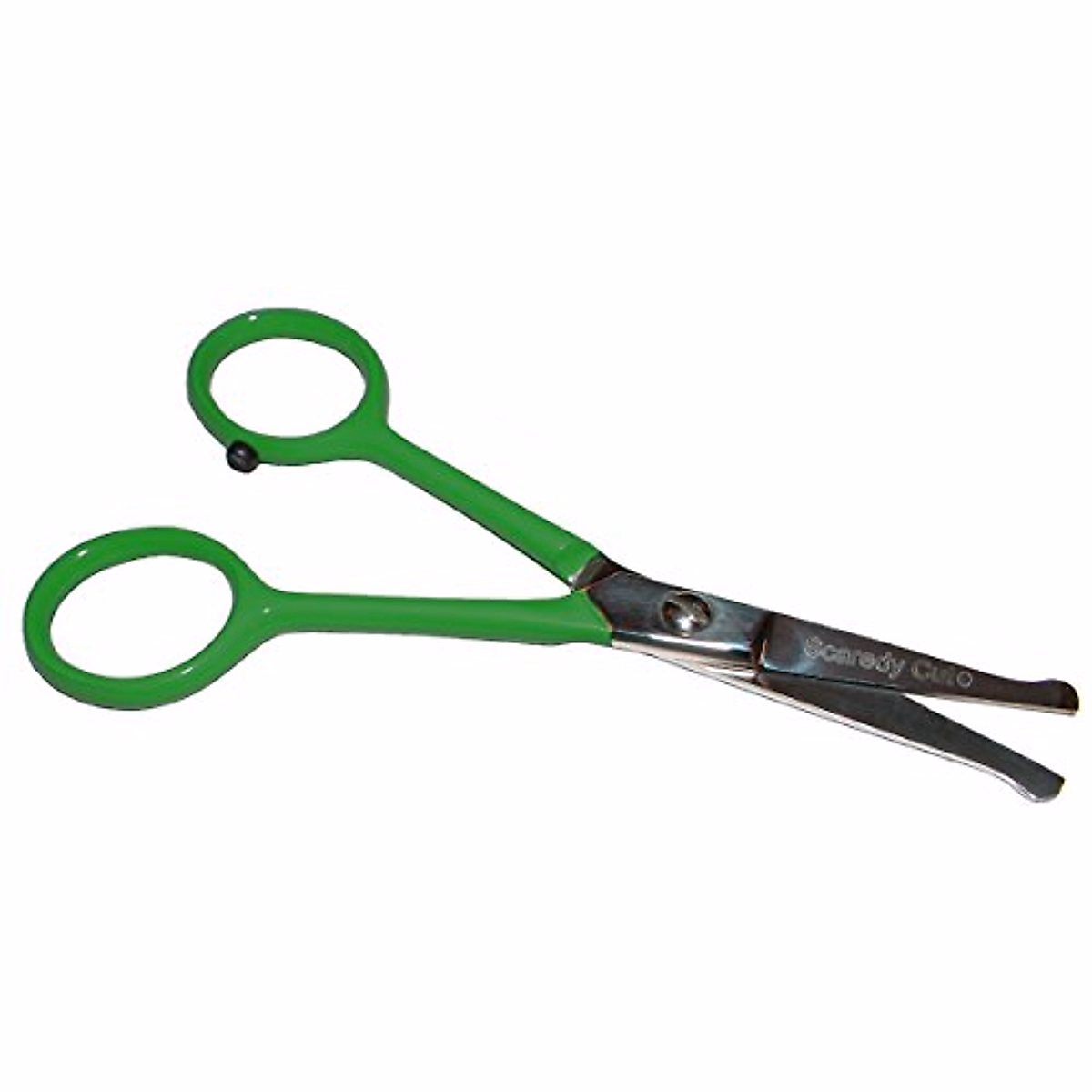 Tiny Trim 4.5" Ball-Tipped Scissor for Dog, Cat and all Pet Grooming - Ear, Nose, Face & Paw - Scaredy Cut's small Safety Scissor