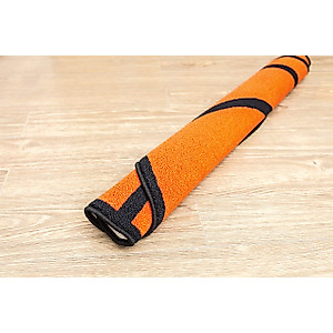 Furnish my Place Basketball Round Play Area Rugs for Kids | Round Shaped | Kindergarten Classrooms and Playrooms | Contemporary | Multicolor | (Basketball 2'2" Round)