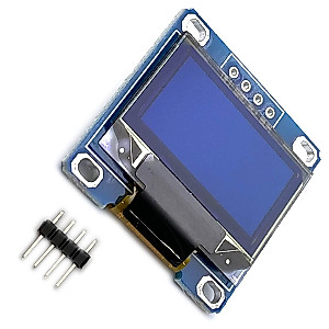 Kiro&Seeu 12864 0.96 Inch I2c IIC Serial OLED LCD LED Display Screen Serial Module 128 X 64 SSD1306 Driver Compatible with Ar-duino Display Raspberry PI 51 Msp420 Stim32