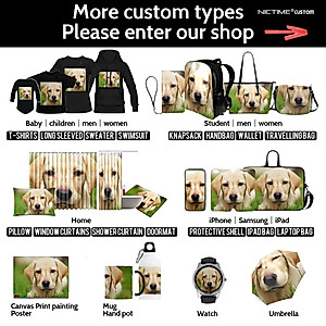 NICTIME Custom Full Zip Hoodies Sweatshirt For Men Design Your Own Two-sided Printed