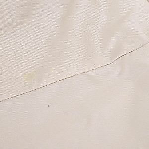 Waterproof Patio Lounge Chair Cover, Patio Chaise Lounge Cover, Heavy Duty Outdoor Lounge Chair Covers, Weatherproof Patio Furniture Coversv for Garden Reclining Chair, 81.9x29.9x16.1in(Beige)