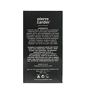 PIERRE CARDIN FOR MEN eau de cologne spray vaporisateur,2.8 Oz