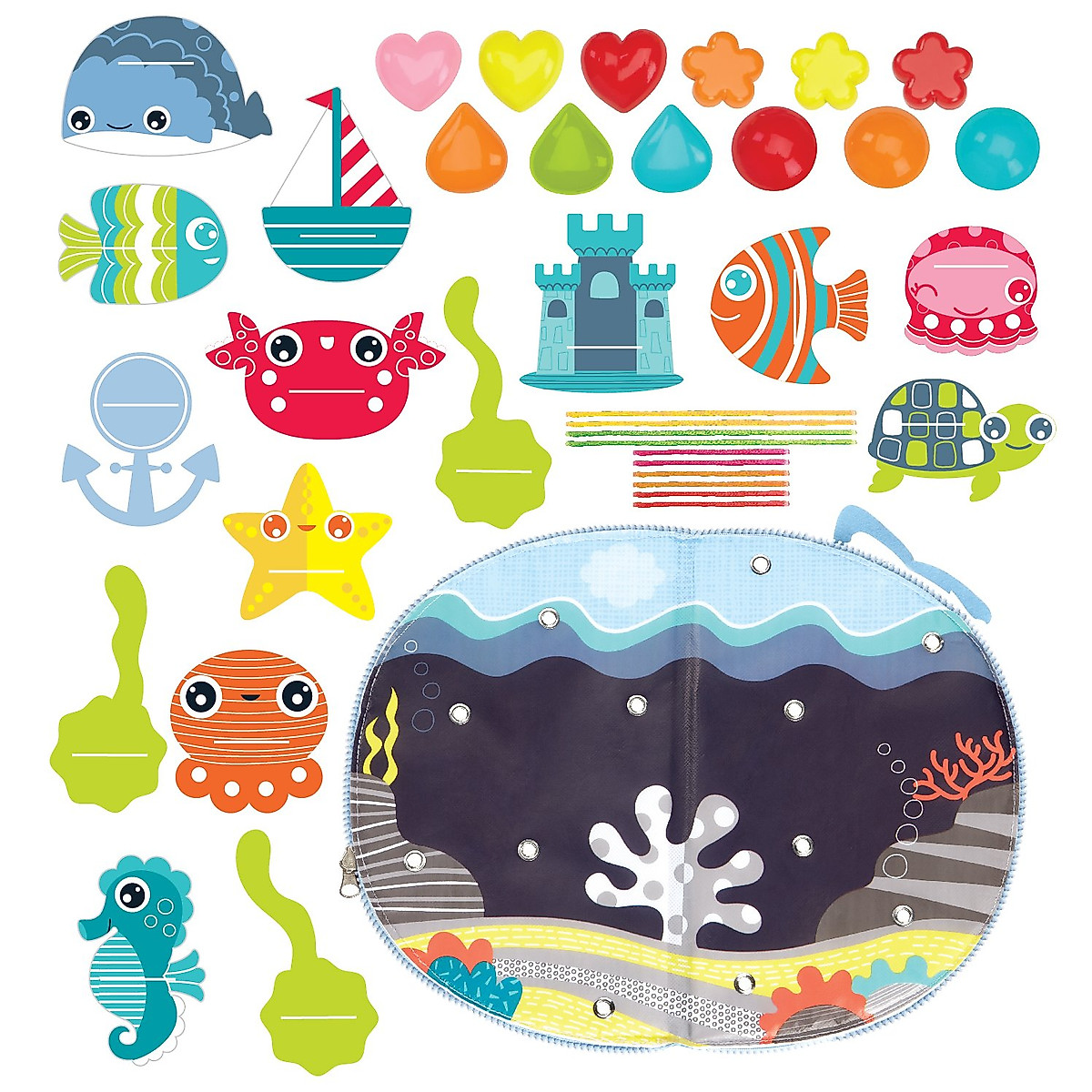 Alex Discover Snap-to-It Ocean Game Kids Art and Craft Activity