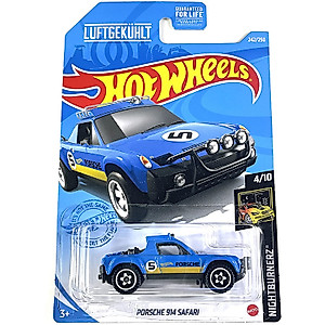 Hot Wheels 2021 - Porsche 914 Safari [Blue] Nightburnerz 4/10 - #242/250