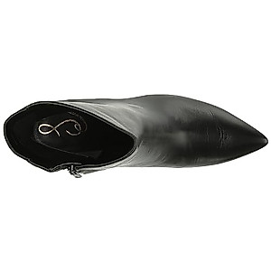 Sam Edelman Women's Usha Fashion Boot, Black Leather, 10.5