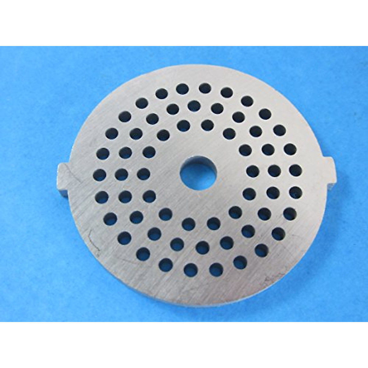 Replacement meat grinder set for many Waring Pro, Rival, Deni, Game Winner etc. Plate is 2 1/8" 53mm wide. PLEASE MEASURE BEFORE ORDERING. Does not fit Kitchenaid.