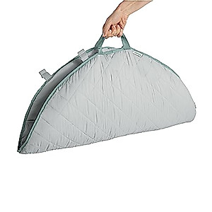 Ingenuity Cozy Spot Reversible Duvet Activity Gym & Play Mat with Wooden Bar - Loamy, Ages Newborn +