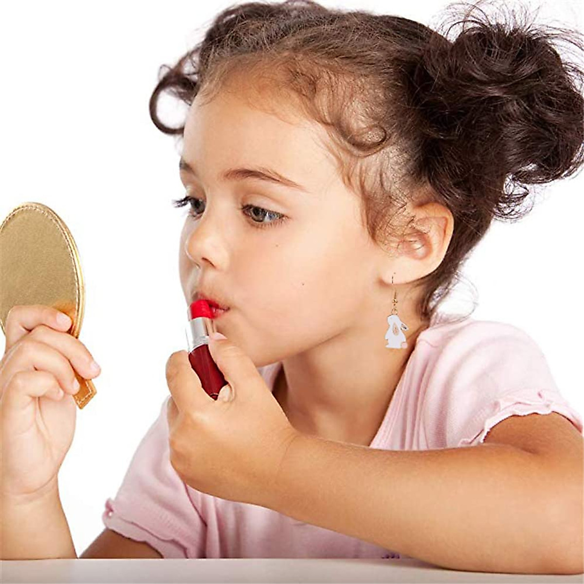 DIYANMMY Easter Bunny Alloy Dangle Drop Earrings Set Cute Funny Animal Jewelry Holiday Accessories for Women (Holiday Drop Earrings)