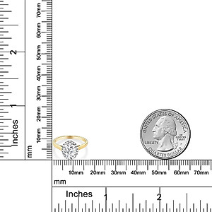 Gem Stone King 10K White Gold 9X7MM Oval Gemstone Birthstone & Diamond Halo Engagement Ring | Wedding Anniversary Promise Ring For Women