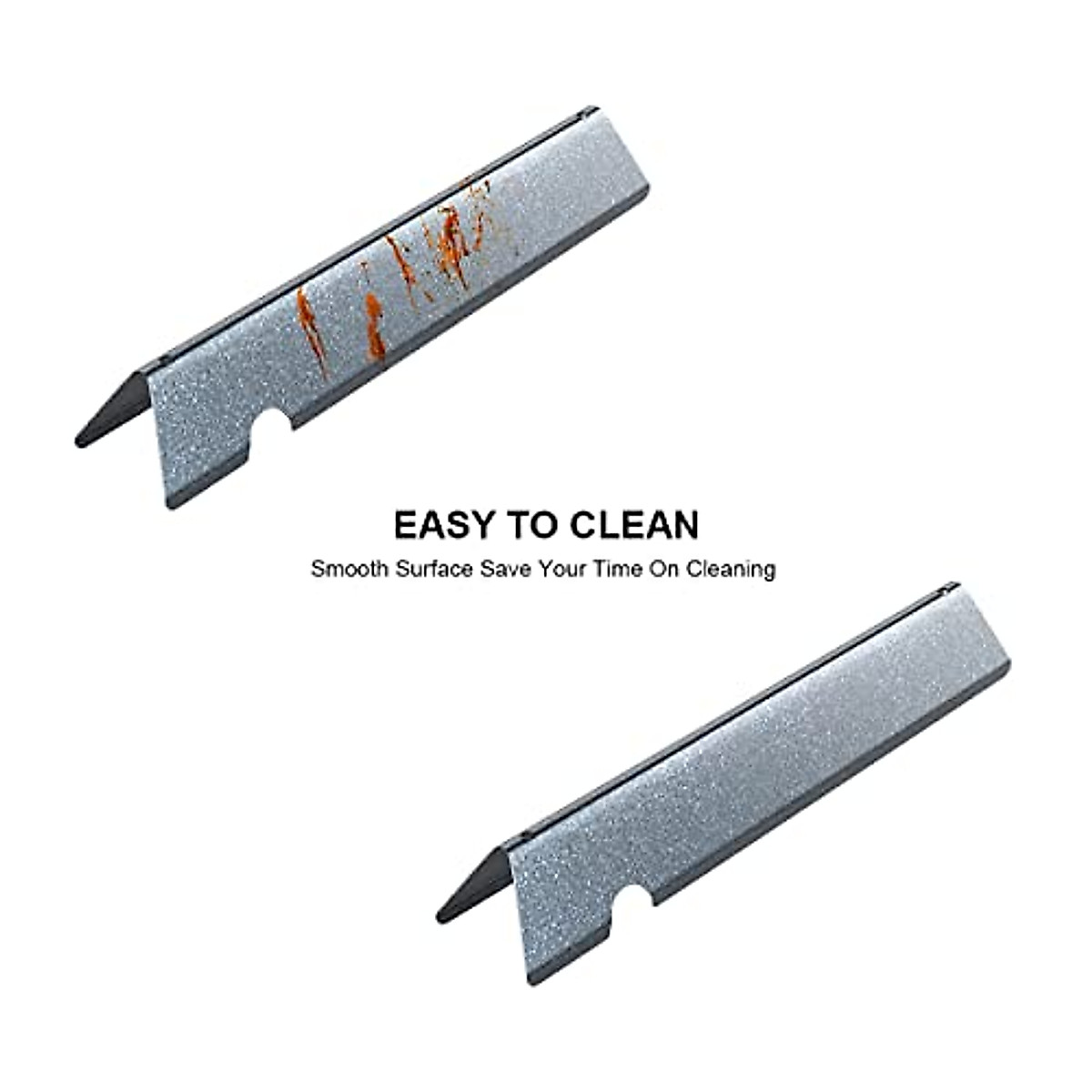 17" Flavorizer Bars Replacement for Weber Genesis II/LX 300 Series II E-310, II E-330, II E-335, II S-335, II LX S/E-340, (2017 and Newer) Gas Grills, 66032/66795 Porcelain Enameled Flavor Bars