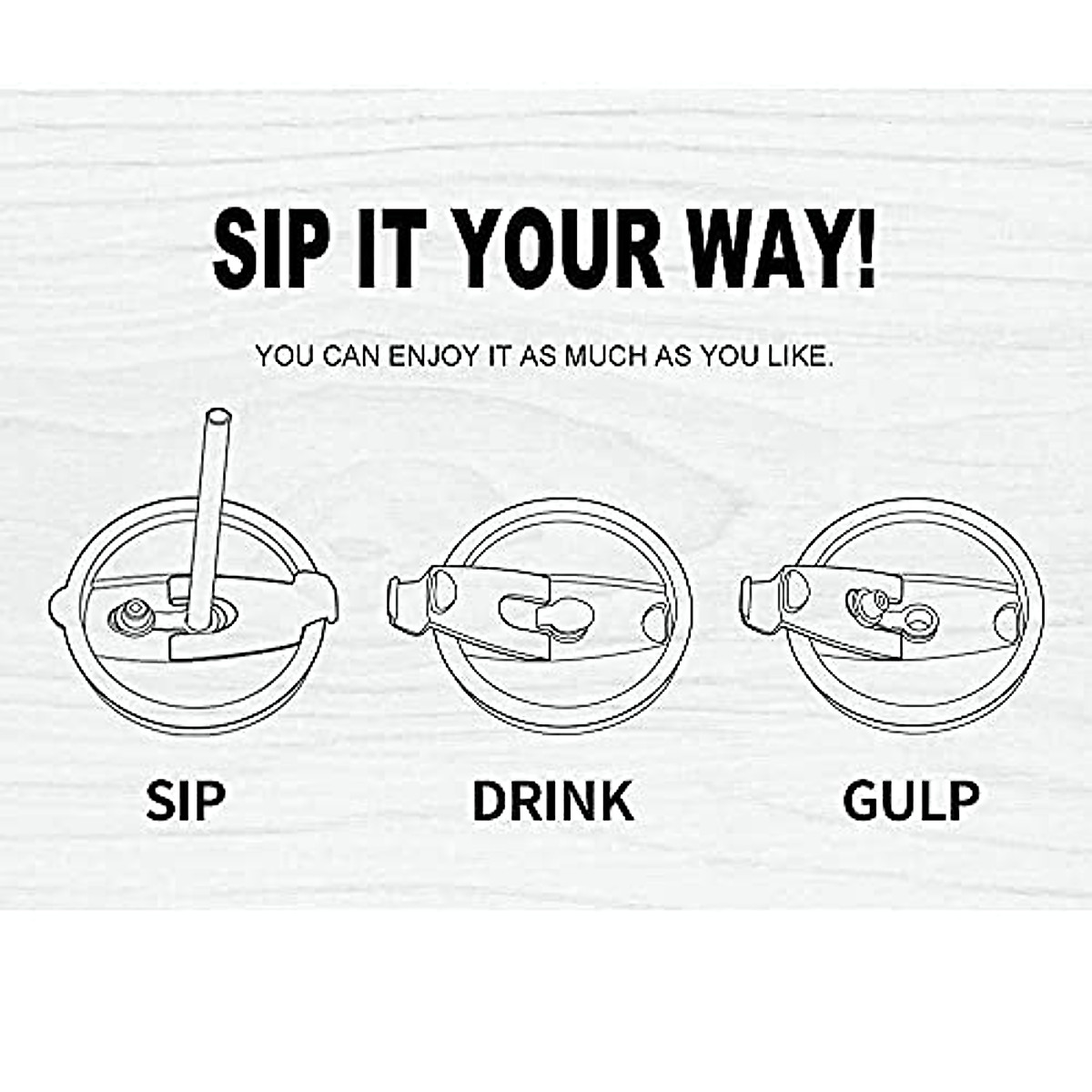 Tumbler Lid for 30 Oz,2 Replacement Lids for 30oz Stainless Steel Tumbler Travel Cup Yeti,Ozark Trails and more Cooler Cup, Flip-top Splash Proof (Black, 30 OZ)