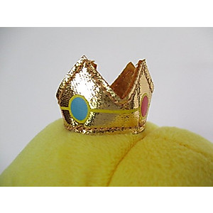 Little Buddy Super Mario All Star Collection 1418 Peach Stuffed Plush, 10",Multicolor