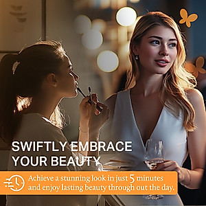 DOORES Balayage Dark Brown to Chestnut Brown Remy Clip-In Hair Extensions - 120g, 7pcs, 18 Inch