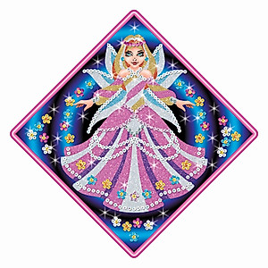 Sequin Art Stardust, Fairy Princess, Sparkling Arts and Crafts w/Glitter, Creative Crafts