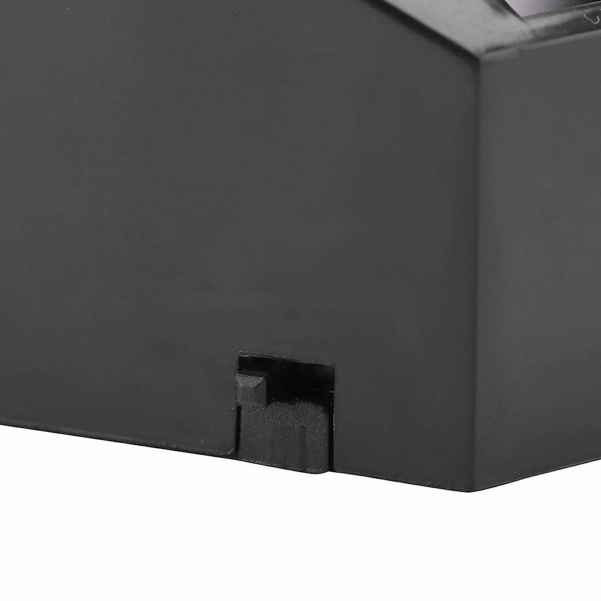 Rotating Display Stand Solar, 360 Rotating Solar Power Showcase LED Light Turntable Watch Jewelry Ring Display Stand for Jewelry Watch Mobile Phones Ring Display (Black)