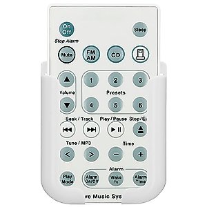 Replacement Remote Control Controller Compatible with Bose Wave Music Player I II III Bose Wave Music System Audio System AWRCC1 AWRCC2