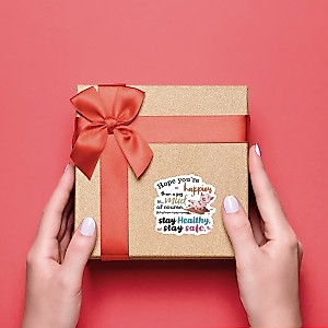 Hope You’re Happier Than A Pig Stickers,Thank You Stickers,Small Shop Stickers,Mail Envelopes Stickers Handmade Stickers for Small Business,Handmade Goods,Online Retailers,500 PCS