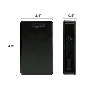 Brickhouse Security Camscura Lux Low-Light Infrared Sensor Hidden Camera with Active PIR for Home or Office Security, Nanny Cam, Elderly Care, Asset Loss Prevention, Safety of Kids, Spouse, or Pets