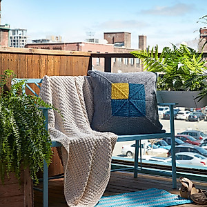 Caron Simply Soft Heathers Yarn, 5 oz, Gray Heather, 1 Ball