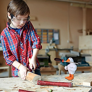 Anywin Desk Goose, Magnetic Key Holder, Funny Goose Duck Magnets Statue for Table Home Tool Room Decor, Kawaii Aesthetic Funny Sculpture Bedroom Decor Housewarming Gifts for Women Men