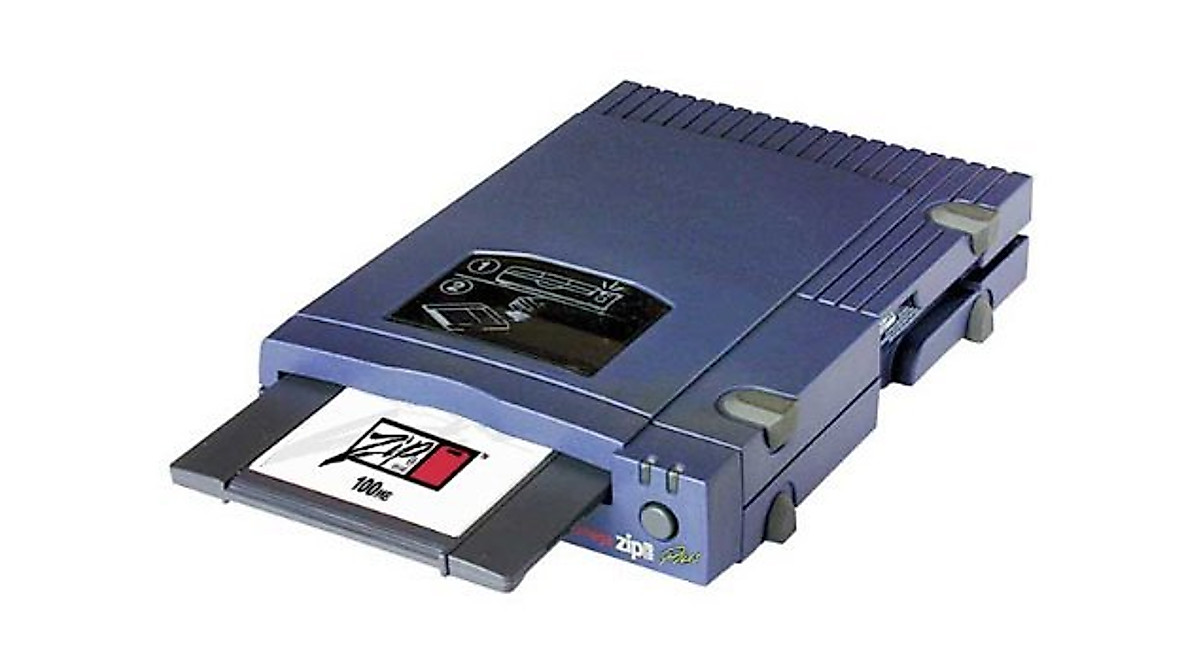 Iomega 100MB Zip Plus Disk Drive for Data Storage
