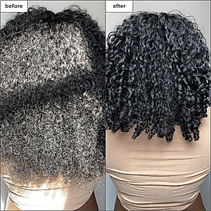 Briogeo Curl Charisma Chia + Flax Seed Coil Custard, Leave-In Styler for Nourishing and Defining Natural Curly and Coily Hair Textures, Vegan, Cruelty-Free, 6 oz