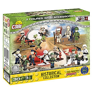 COBI Historical Collection British Special Air Service Figures, Desert Camouflage