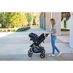 Safety 1st Grow and Go Flex 8-in-1 Car Seat Stroller Combo, Baby Stroller Travel Systems for Infants 4-30 lbs, Stroller and Carseat Combo Set, Forest Tide