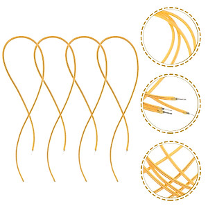 jojofuny 4pcs Led Filament 300mm Bulb Light Filament Accessories Bulb Accessory Bulb Flexible Filament Bulb Light Accessories Retro Bulb Led Filament Repair