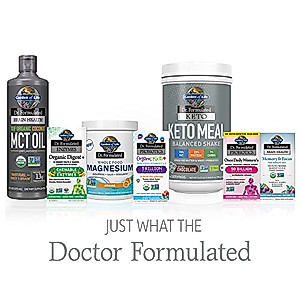 Garden of Life Probiotics for Men - Dr Formulated 50 Billion CFU Probiotic + Prebiotic Fiber for Men’s Digestive & Immune Health, 15 Strains, Daily Constipation Relief, Gas & Bloating, 30 Capsules