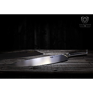 Dalstrong Giant Butcher Meat Cleaver Knife - 12.5"-Gladiator Series-The Devastator - Massive 4mm Thick-HC German Steel Kitchen Knife-Giftable Breaking Knife-w/Sheath