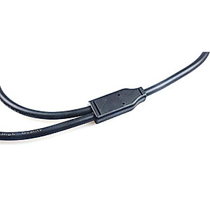 Devinal 3.5mm to Dual 1/4 Y Splitter Cable, 1/8" Female TRS to Dual 6.35mm TS Male Adapter, Female Mini Jack Stereo to 2 Quarter inch Mono Converter 1 feet