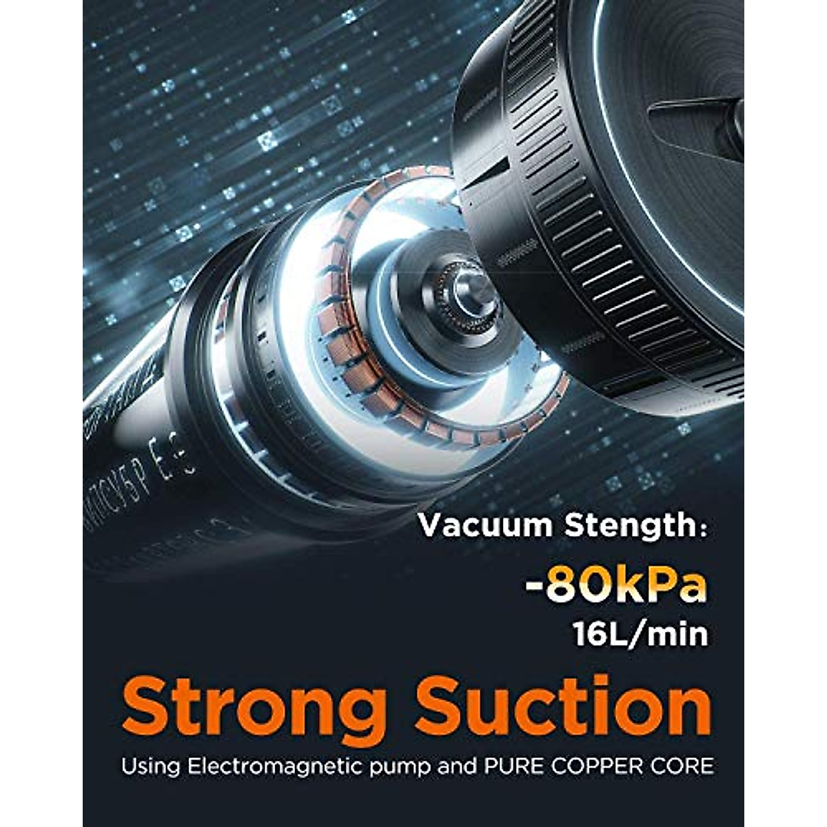 MEGAWISE Vacuum Sealer Machine, Portable Strong Suction Power Food Sealer, Bags and Cutter included with External Vacuum Function, Freshness Saver（Silver)