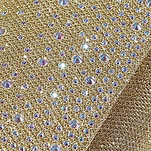 Generies RAPENG Crystal Rhinestone Women Clutch Bag evening handbag Glitter Envelope Evening Purse (gold)