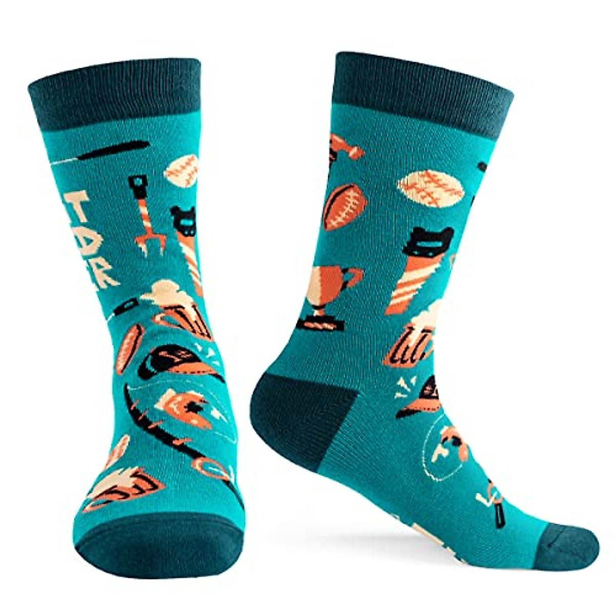 Best Dad Ever Socks - Funny Novelty Gift for Dads and Grandpas for Father's Day and Christmas Stocking Stuffers