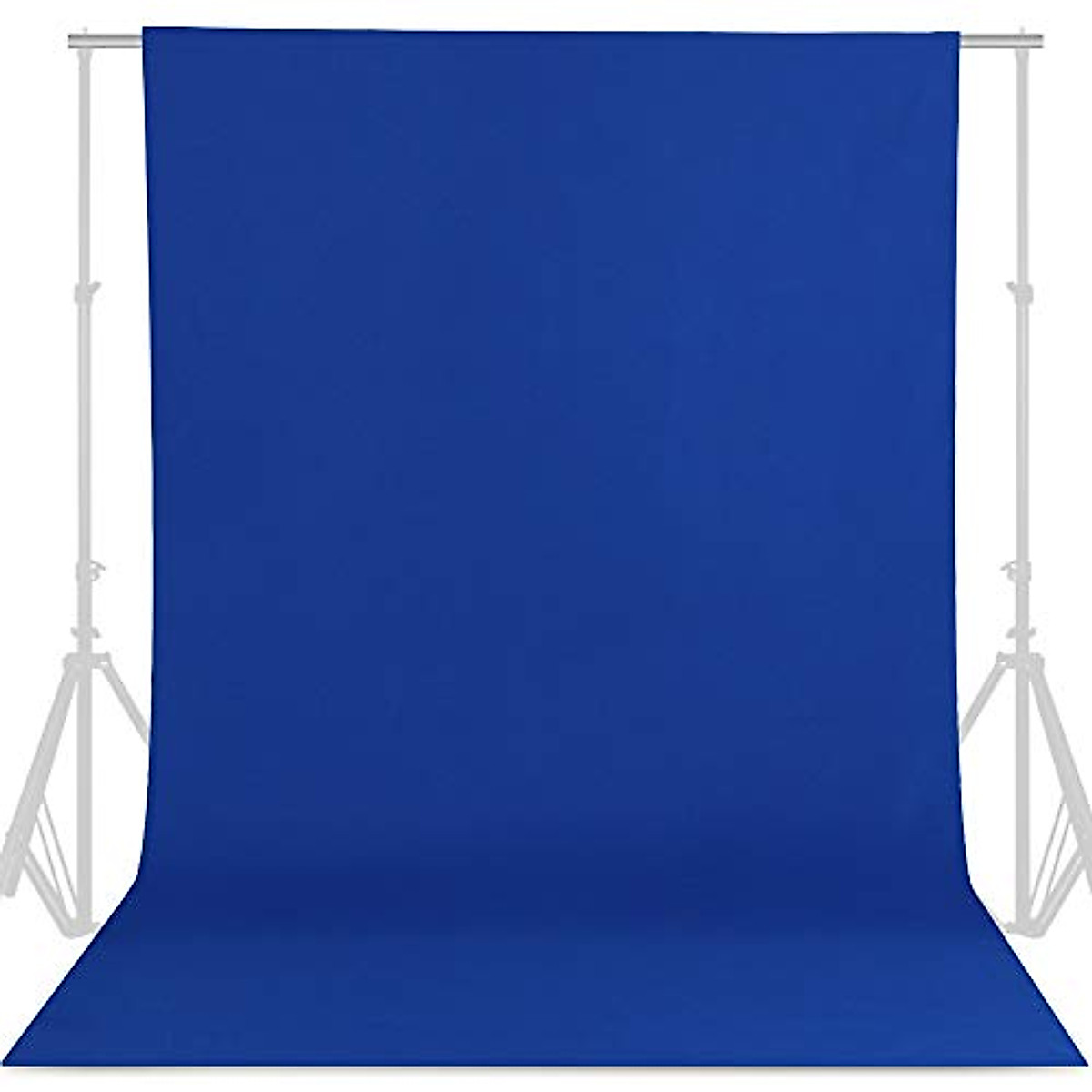 GFCC 6FT x 10FT Royal Blue Backdrop Background Blue Photo Background Photography Backdrop for Photoshoot Screen for Video Recording Picture
