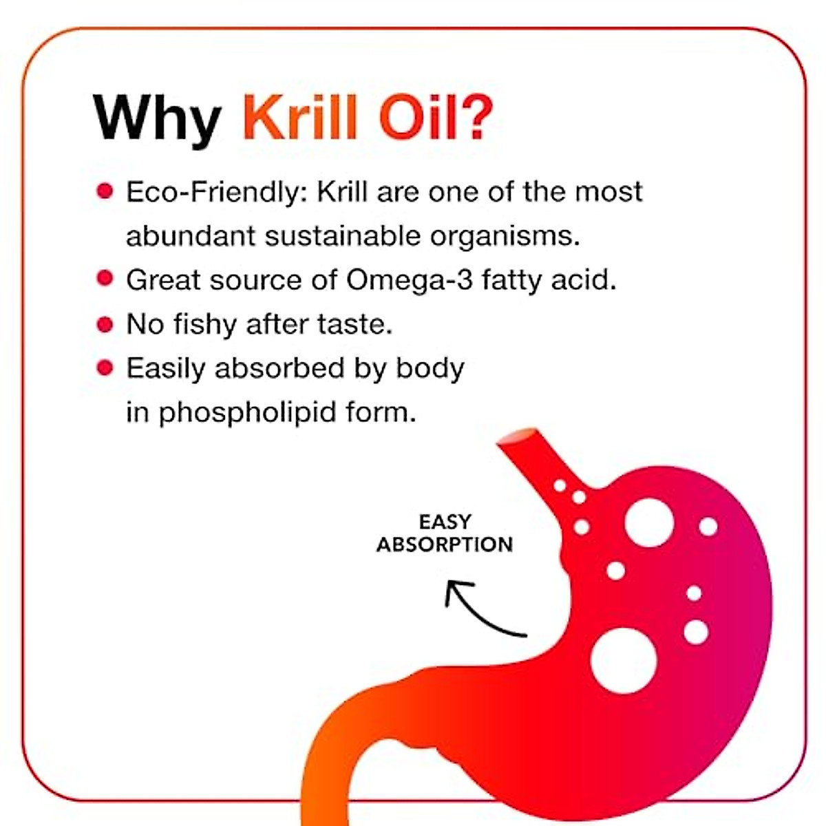 MegaRed #1 Doctor Recommended Krill Oil Brand - 1000mg Omega 3 Supplement with EPA, DHA, Astaxanthin & Phospholipids, Supports Heart, Brain, Joint and Eye Health, No Fish Aftertaste 60 Softgels
