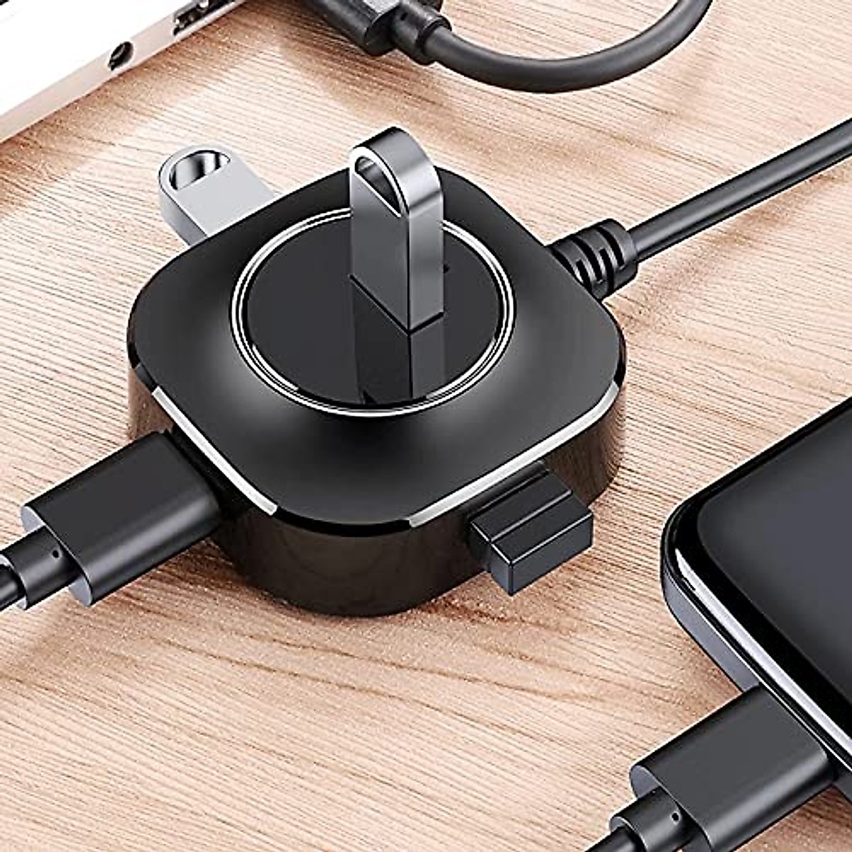 SHYPT USB 3.0 Multi USB Splitter Divisor Adapter 4 Speed Mini Multiple USB 3.0 HUB Port USB-HUB Expander
