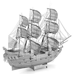 Fascinations Metal Earth Premium Series Black Pearl 3D Metal Model Kit