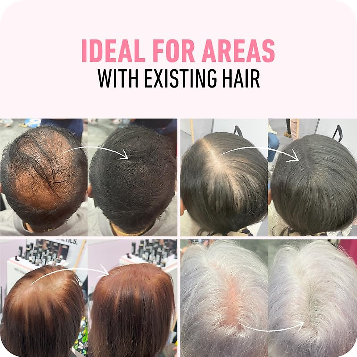 BOLDIFY Hair Fibers (28g) - Fill In Thinning and Fine Hair for an Instantly Fuller, Thicker Look - 14 Shades for Women & Men - Dark Brown